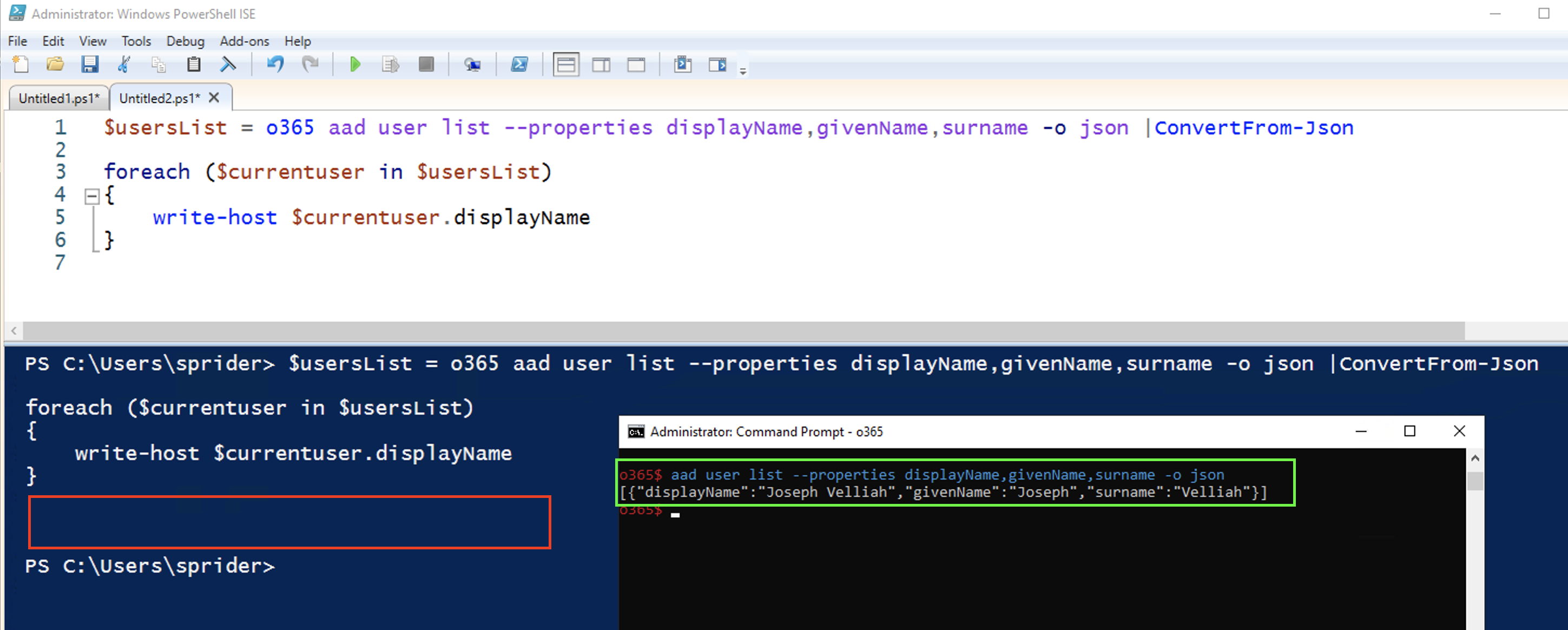 New sample: Scan Office 365 Groups created with User's First or Last ...