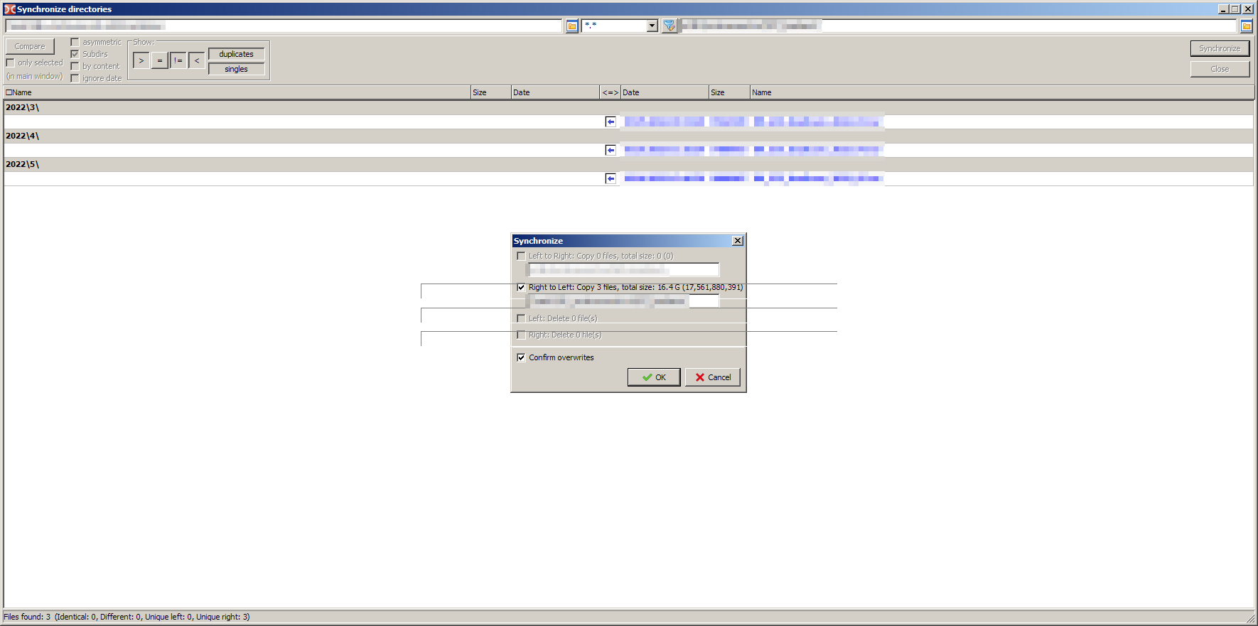 Synchronize directories visual glitch · Issue #539 · doublecmd/doublecmd · GitHub