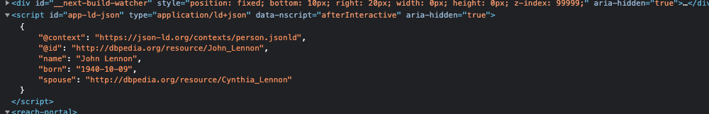 How can I use `type="application/ld+json"` with my next/script Script? · vercel next.js ...