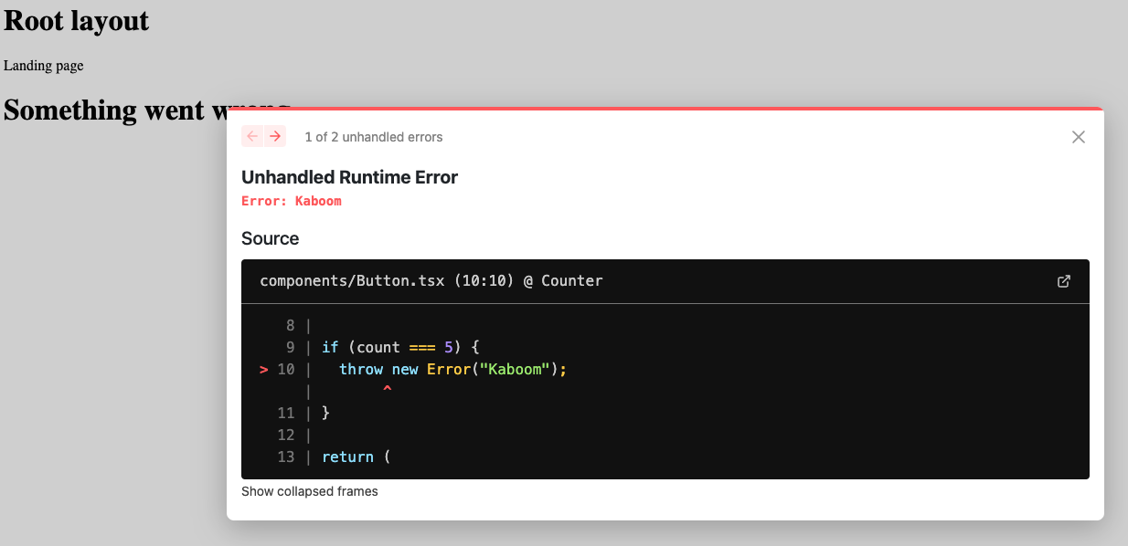 Nextjs 13 Turbo Error Boundaries Not Working · Vercel Nextjs · Discussion 42322 · Github 2079