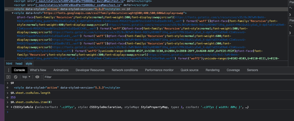 Styled-components - styles disappear when rehydrating · vercel next.js ...