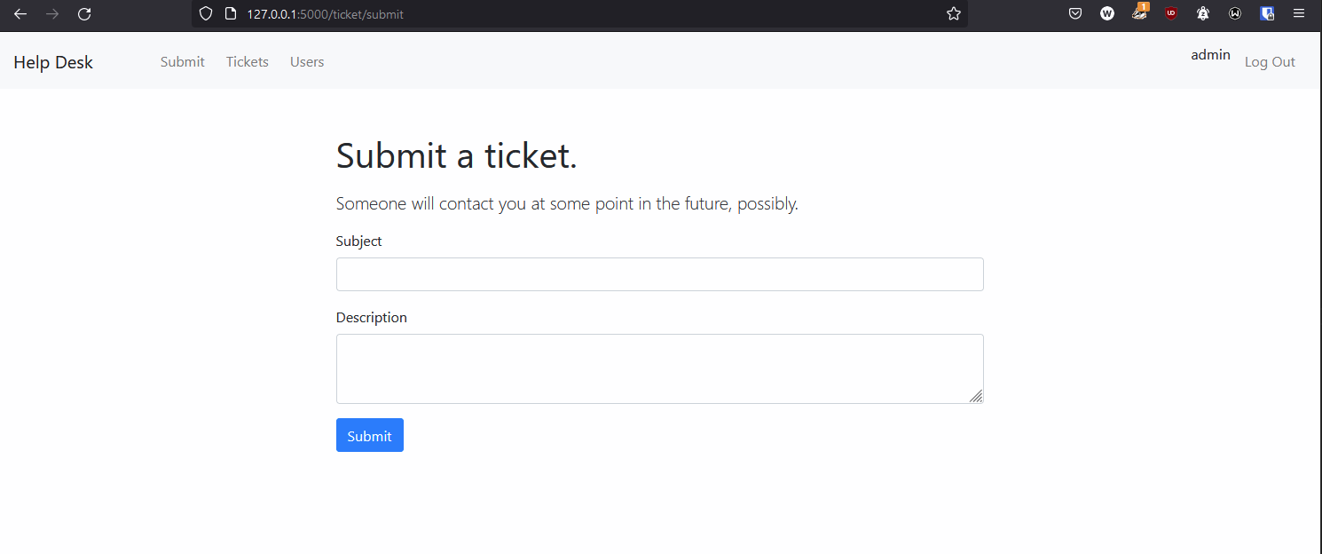 Github J Williamflask Tickets Flask Crud Application With Oracle Database