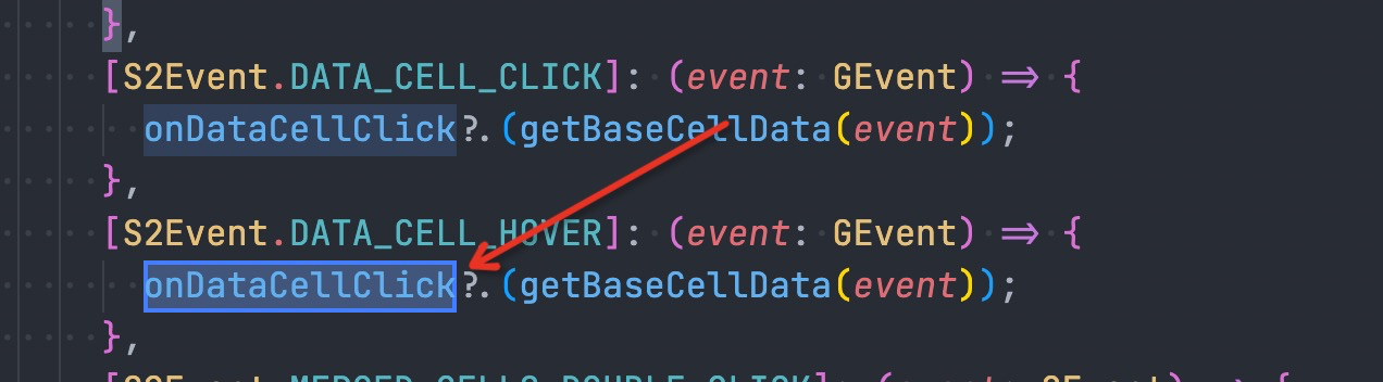 🐛 明细表 `SheetComponent` 的 `onDataCellClick` 事件响应错误 · Issue #895 · antvis/S2 · GitHub