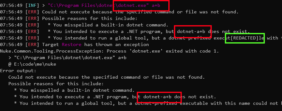 Can't filter invocation · Issue #1169 · nuke-build/nuke · GitHub