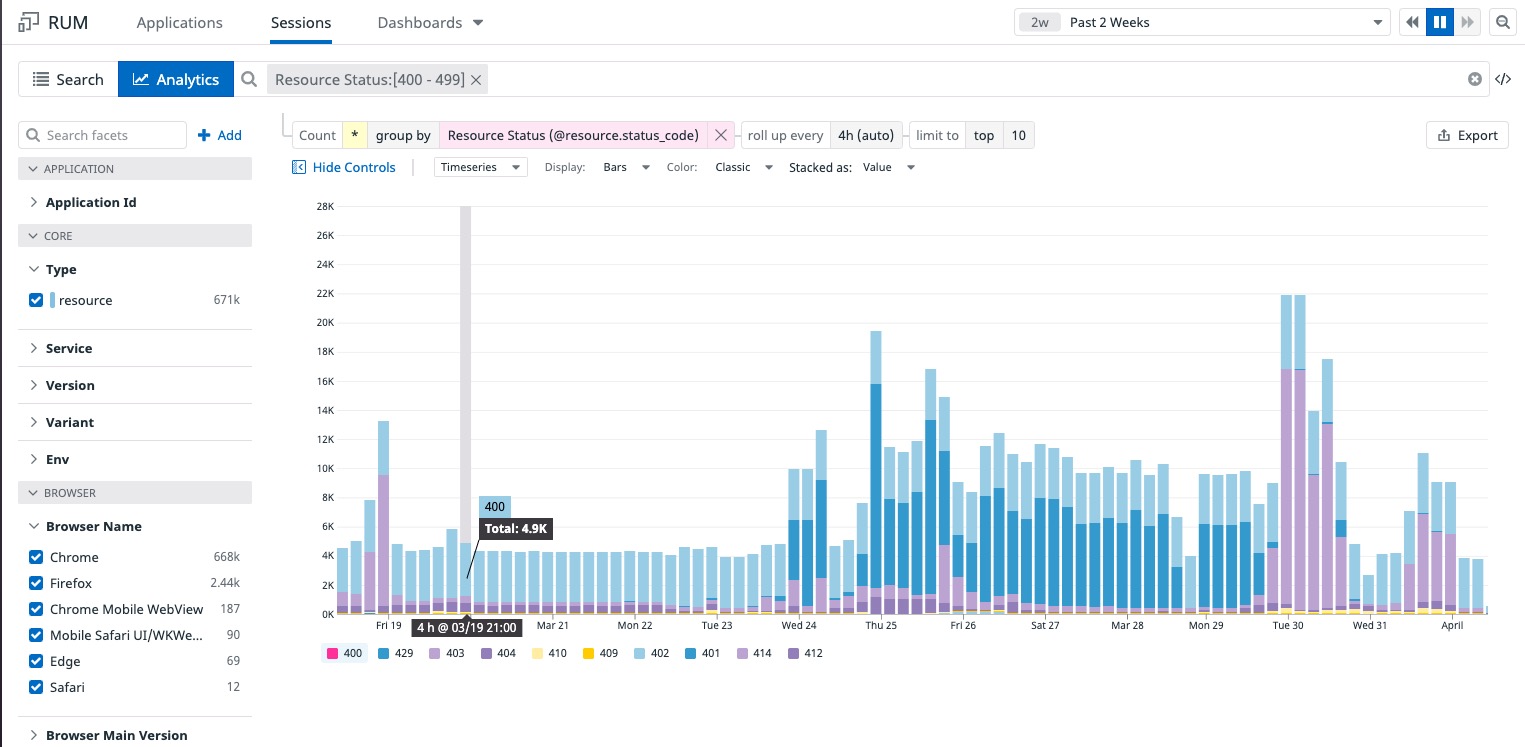 Configure #isServerError() logic · Issue #776 · DataDog/browser-sdk · GitHub