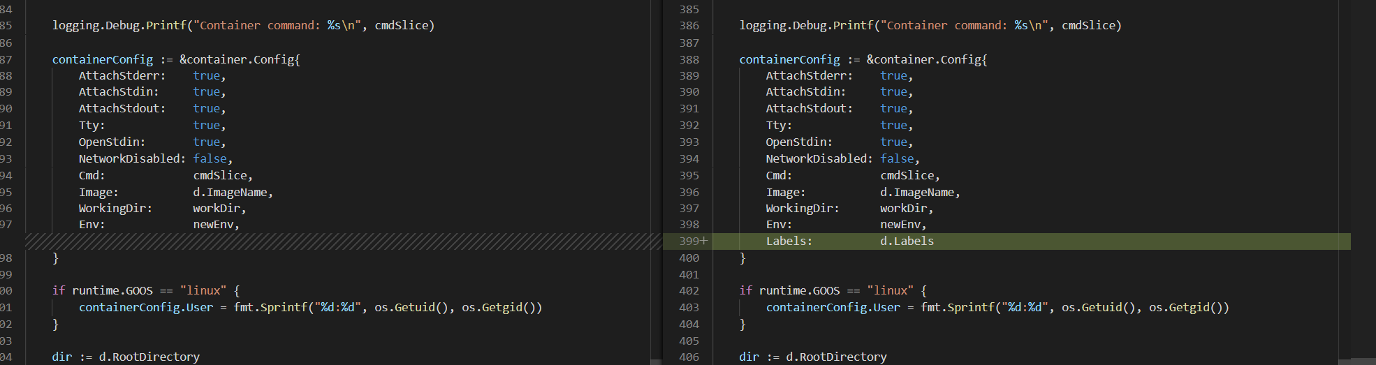 Allow Us To Add Labels And Networks To The Container When Running In Docker · Issue 1132
