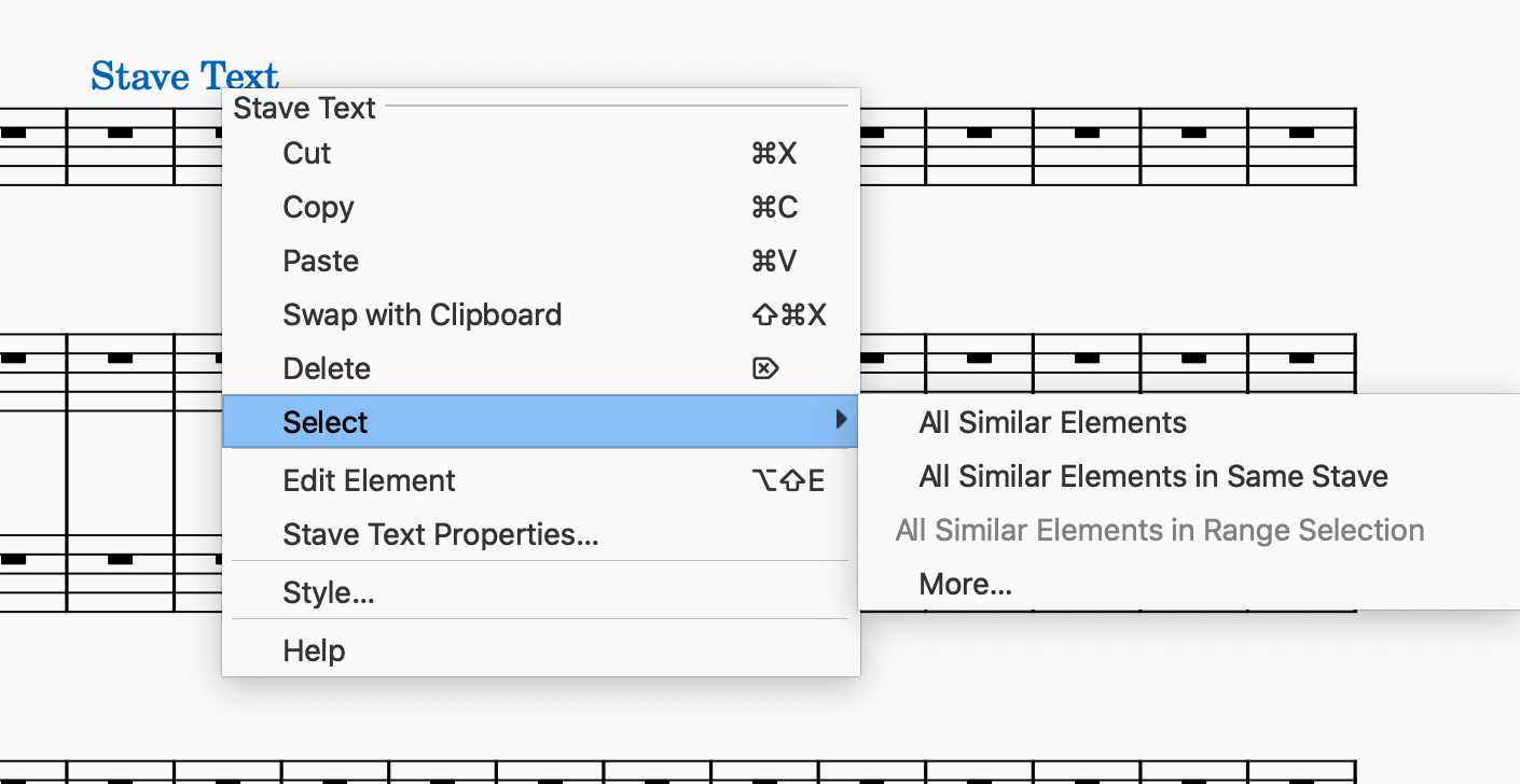 'Select' options in the Right-Click menu in MS4 are incorrectly displayed · Issue #8499 ...