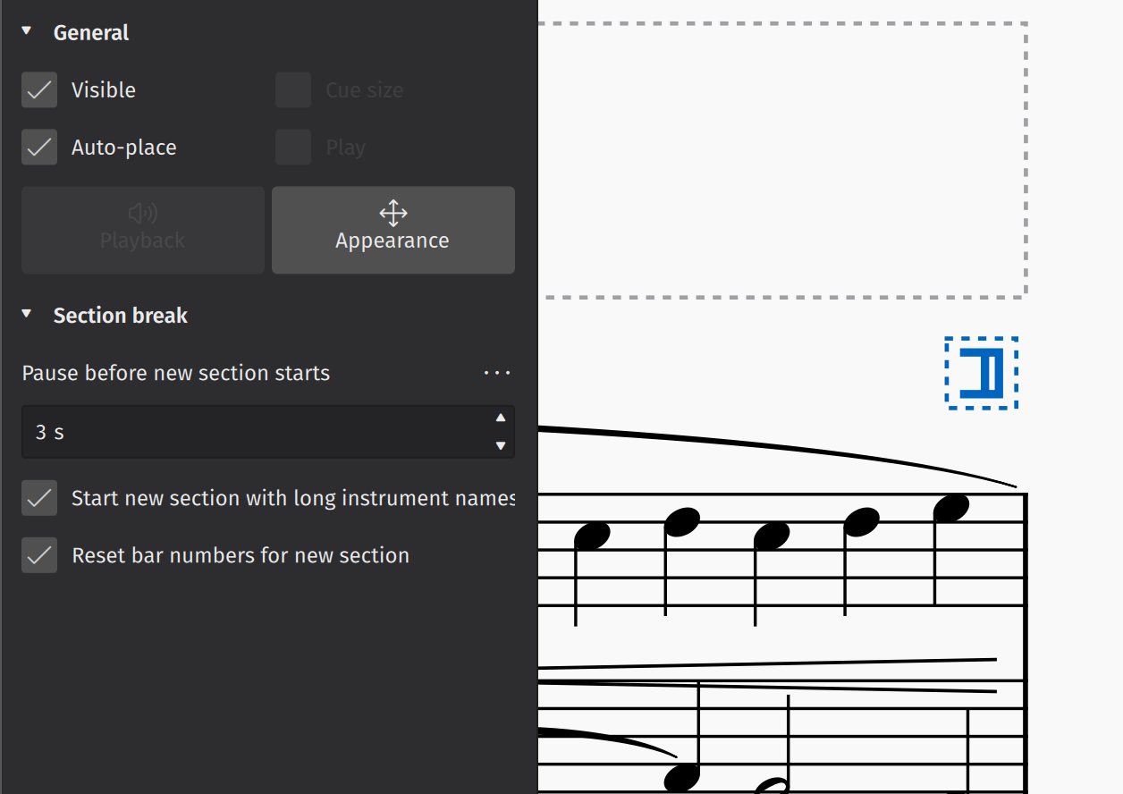 Section breaks (which specify time delays) are not being respected in audio · Issue #9285 ...
