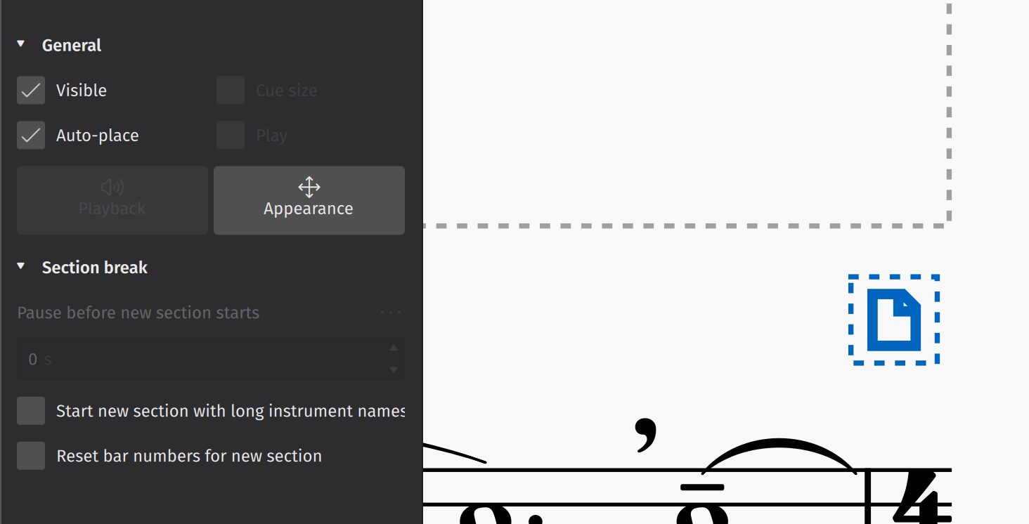Inspector Page Breaks Incorrectly Have Section Break Settings In The Inspector · Issue 9286 