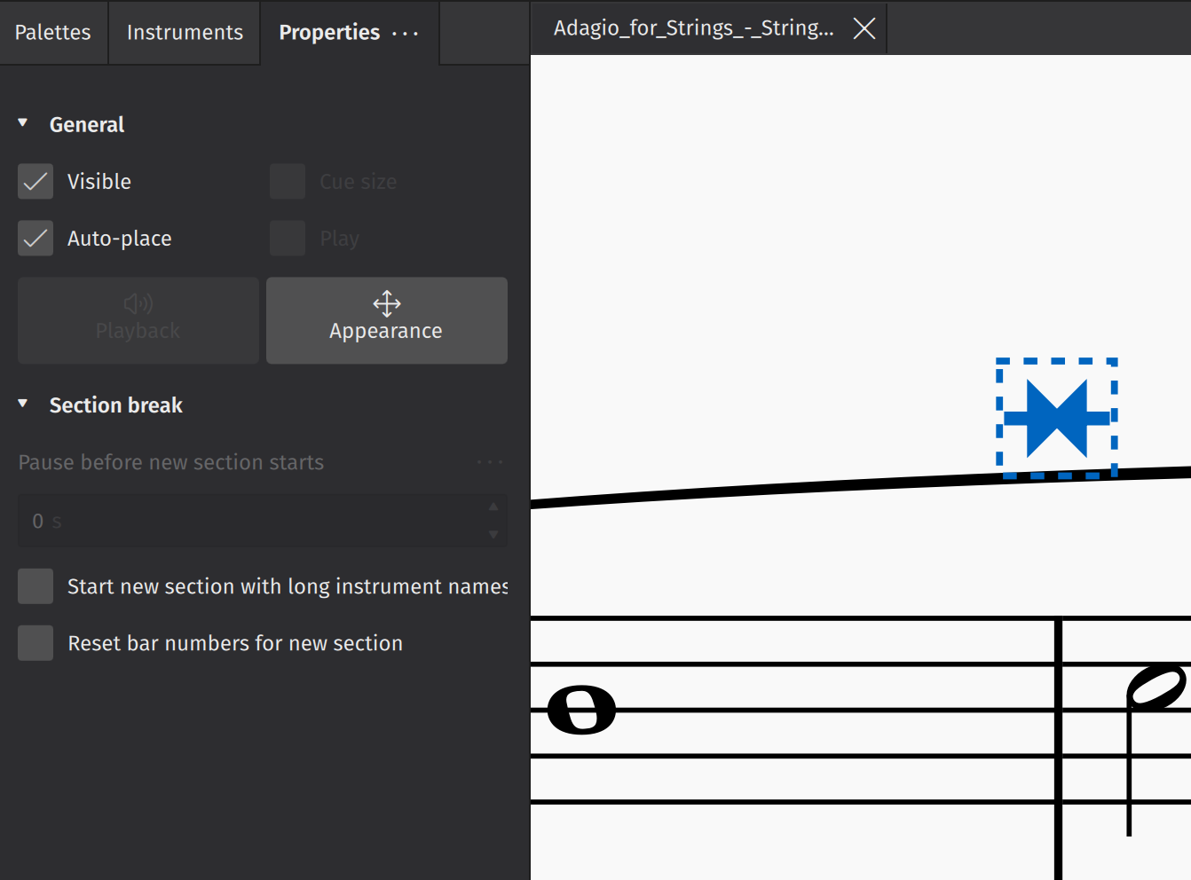 [INSPECTOR] 'Group Measures' incorrectly have 'Section Break' settings · Issue #9287 · musescore ...
