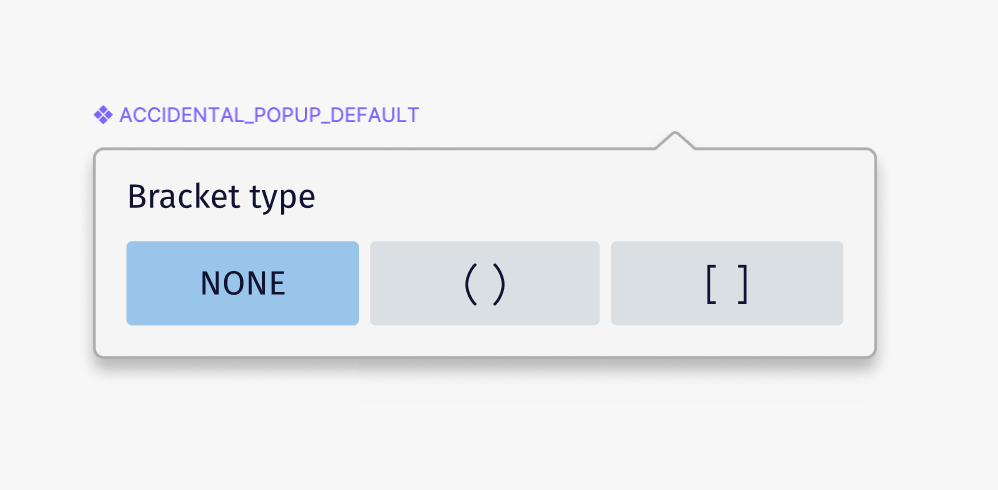 [Inspector] Bracket / Parenthesis options for accidentals using incorrect UI · Issue #9442 ...