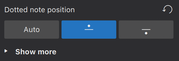 [Inspector] Augmentation dot buttons are reversed · Issue #10457 · musescore/MuseScore · GitHub
