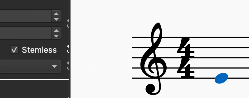 [Inspector] 'Hide stem' option should also hide note flags · Issue ...