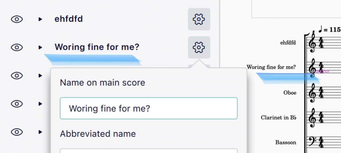 [MU4 Issue] Instruments - Edit Instrument names · Issue #11371 · musescore/MuseScore · GitHub