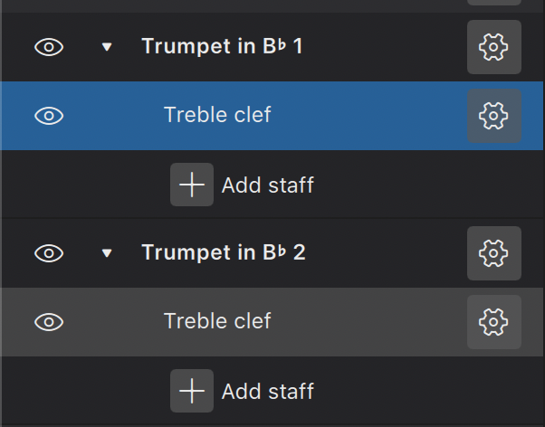 [MU4 Issue] Instrument with more than two staves can't have automatic bracing and barline ...