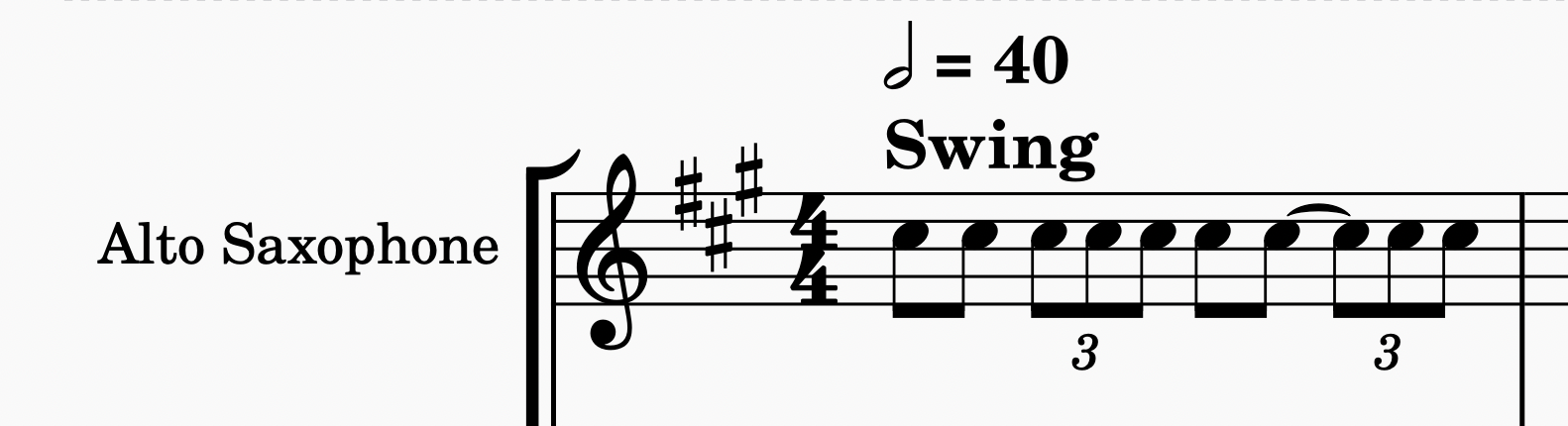 [MU4 Issue] If the first note of a triplet is tied, the second note of the triplet is swung ...
