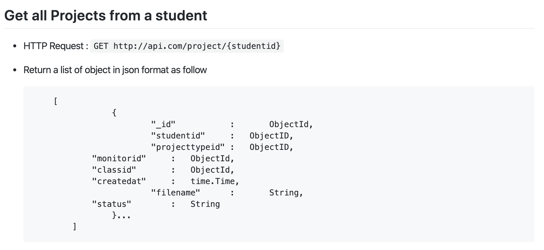 API - projects · Issue #47 · apc-unb/apc-api · GitHub