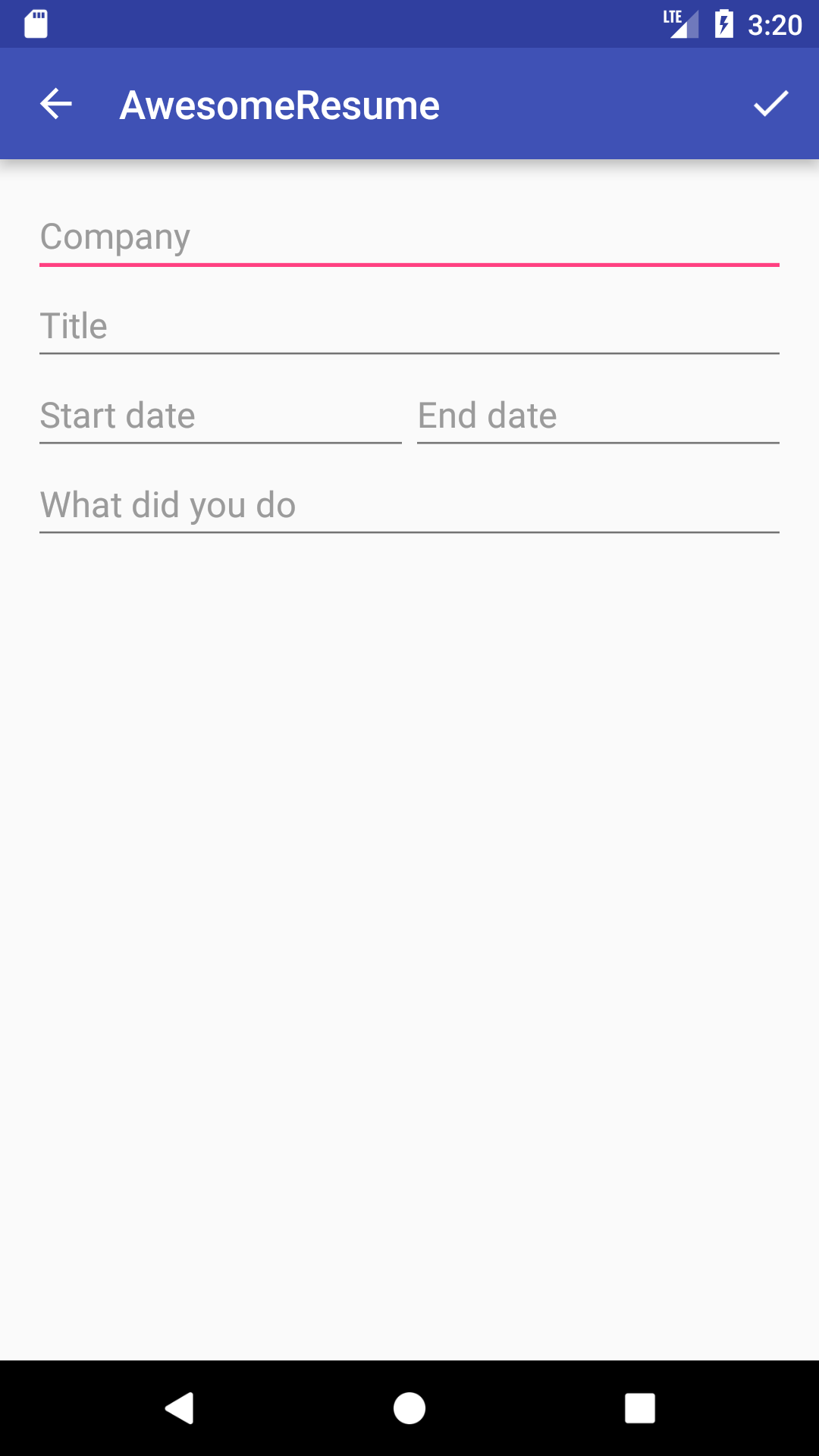 GitHub - Nekoning/Mini-LinkedIn-App: An Android App project to create and show your resume
