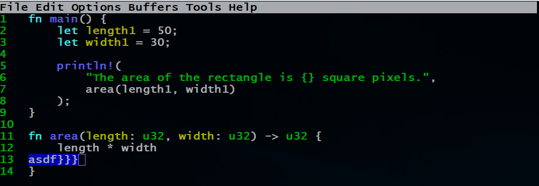 *rustfmt* buffer remains empty after rustfmt failure · Issue #248 · rust-lang/rust-mode · GitHub