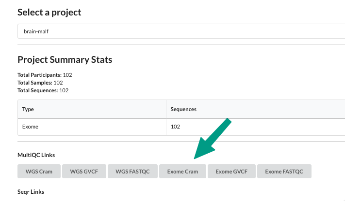 Links To Exome Cram Multiqc Malformed · Issue 423 · Populationgenomics Metamist · Github