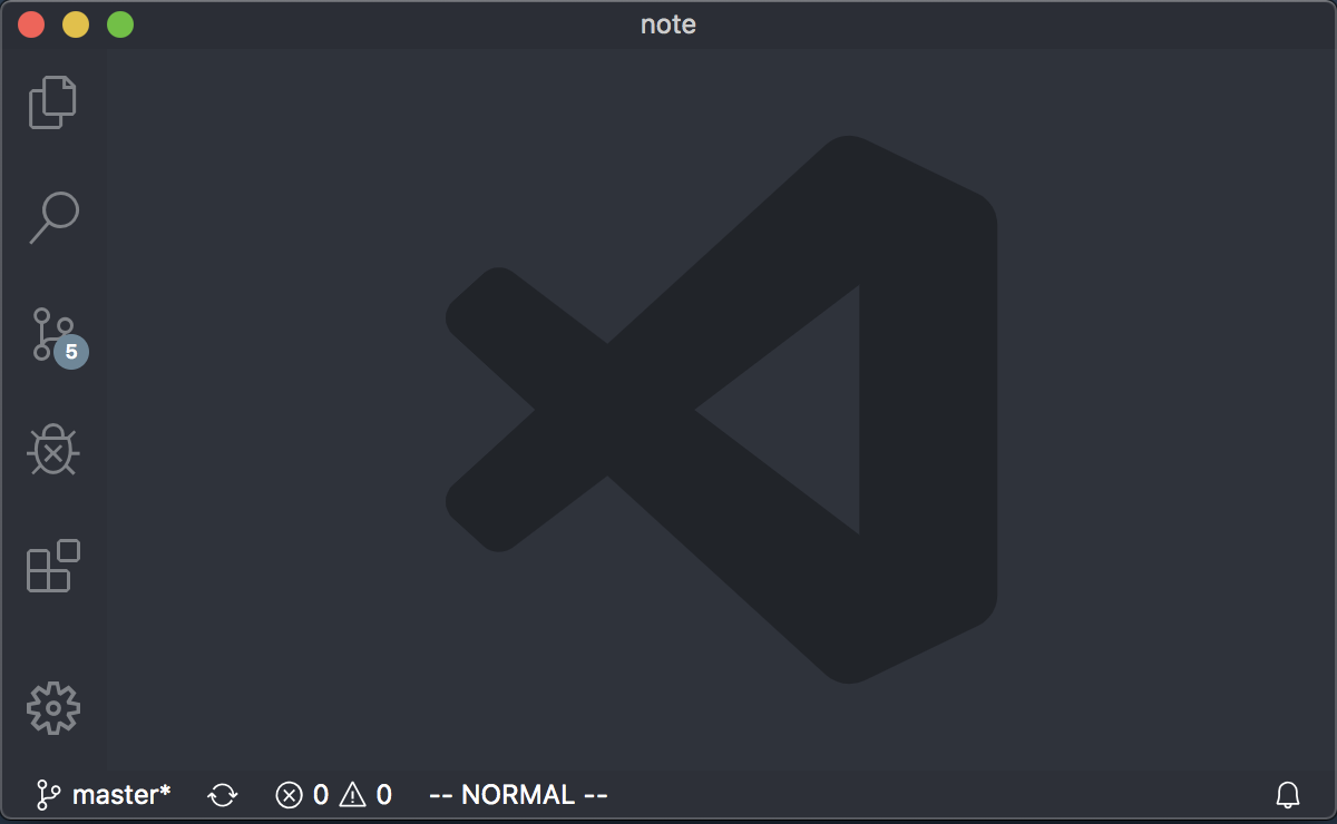 Key binding doesn't work when no file is open · Issue #4519 · VSCodeVim/Vim · GitHub