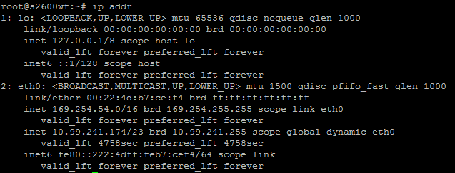 After the obtainment of IP address by DHCP, it would be changed to 169.254.x.x · Issue #2782 ...