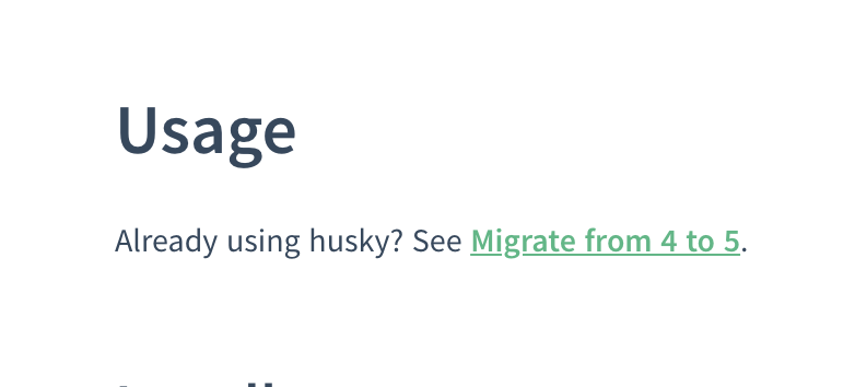 How to setup Husky v5 without new files? · Issue #856 · typicode/husky · GitHub