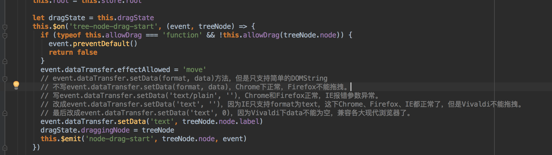 Bug Report El Tree Draggable Does Not Work In Ie11 · Issue 10444 · Elemefeelement · Github