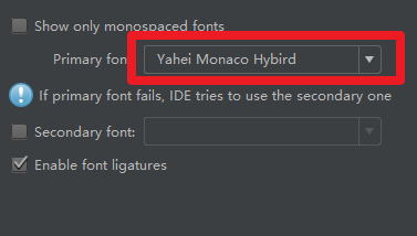 Bug提交 · Issue #1 · maxsky/Yahei-Monaco-Hybrid-Font · GitHub