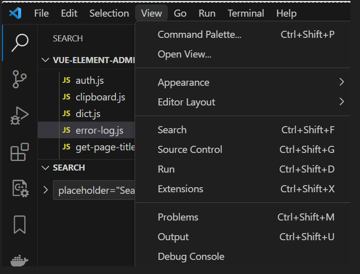 Explorer has disappeared and the shortcut key (Ctrl+Shift+E) in View menu is also gone · Issue ...