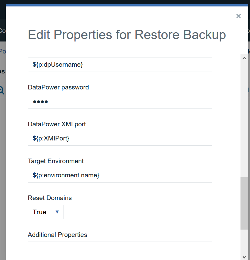 Allow For Passing Value To Dorestore Reset Domain · Issue 98 · Ibm Datapower Datapower