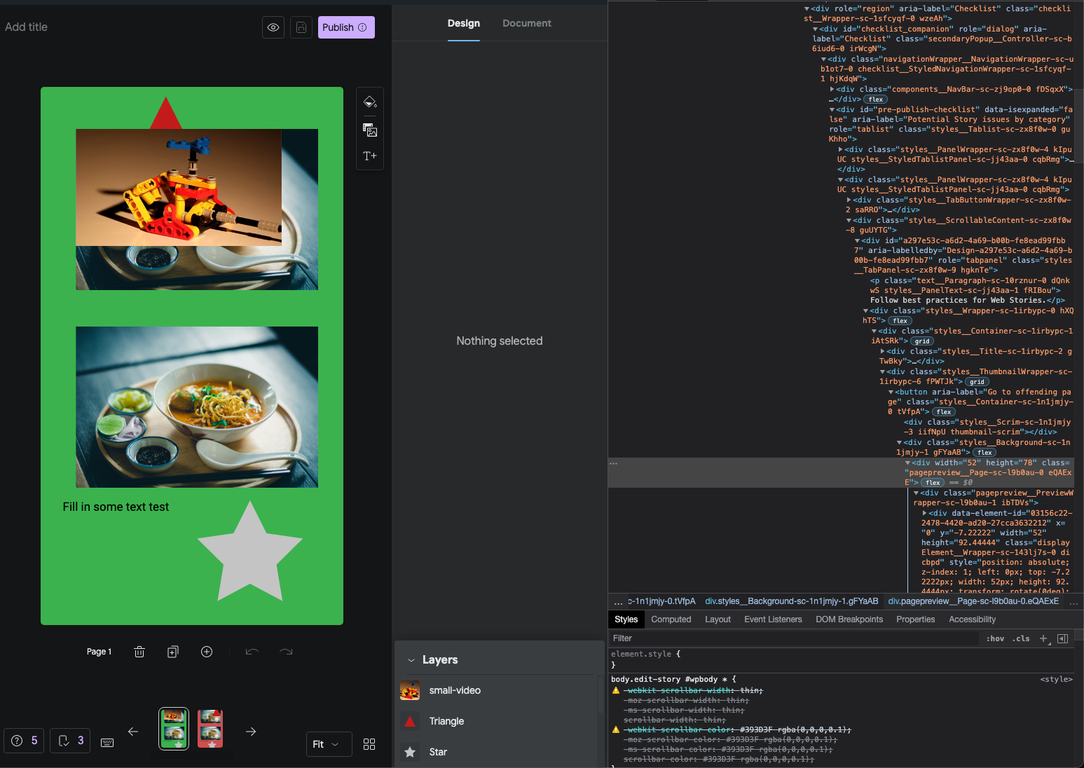 Performance: Optimize checklist rendering · Issue #8446 · GoogleForCreators/web-stories-wp · GitHub
