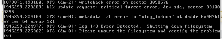 FileSystem "writeback error on sector" · Security-Onion-Solutions ...