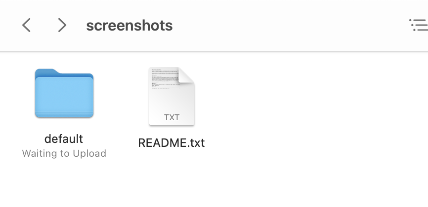 Can't use the "default" folder to remove the screenshots in Apple Appstore · Issue #20990 ...