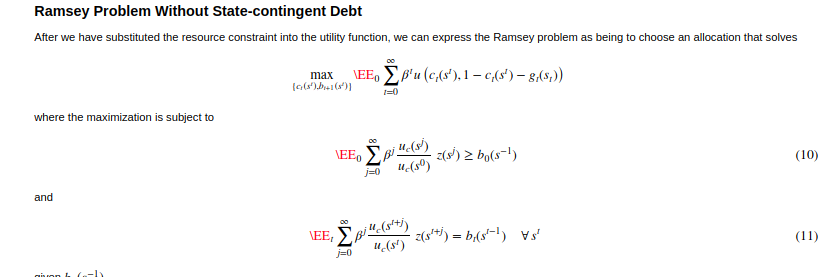 Replace Ee With Mathbb E · Issue 166 · Quantecon Lecture Source Py · Github