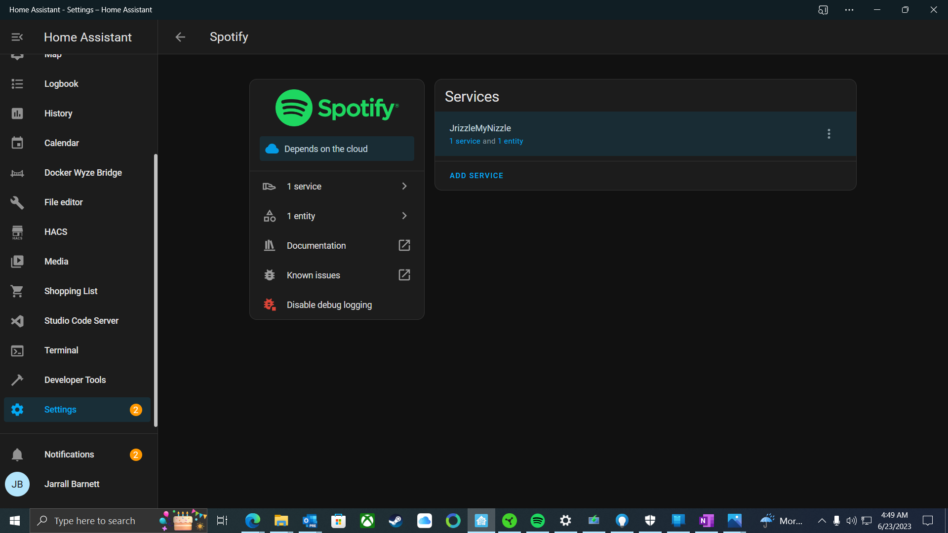 Spotify no longer working with home assistant · Issue #95055 · home ...