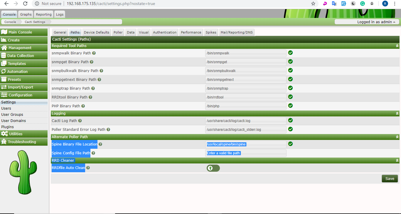 cacti graph not showing · Issue #2690 · Cacti/cacti · GitHub