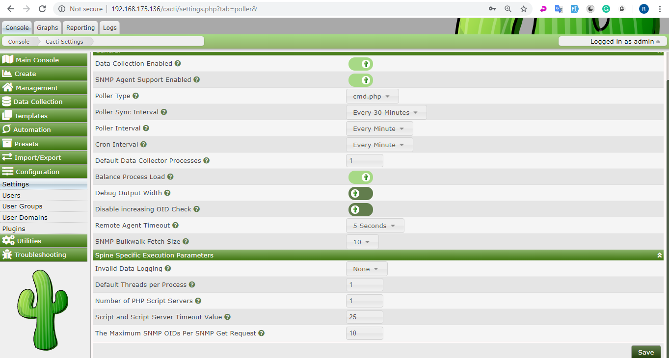cacti graph not showing · Issue #2690 · Cacti/cacti · GitHub