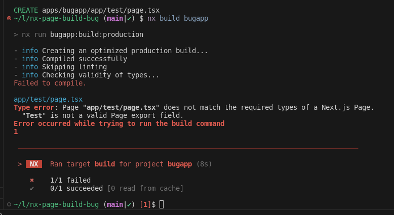 NextJS pages fail to build on fresh nx workspace · Issue #20106 · nrwl/nx · GitHub