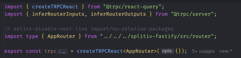 Data types on useQuery() · trpc trpc · Discussion #3380 · GitHub