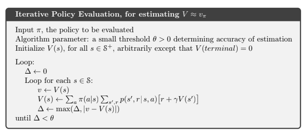 policy evaluation algorithm and implementation bug · Issue #177 ...