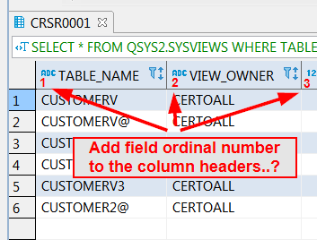 Add field ordinal number to column headers in table views? · Issue #6382 · dbeaver/dbeaver · GitHub