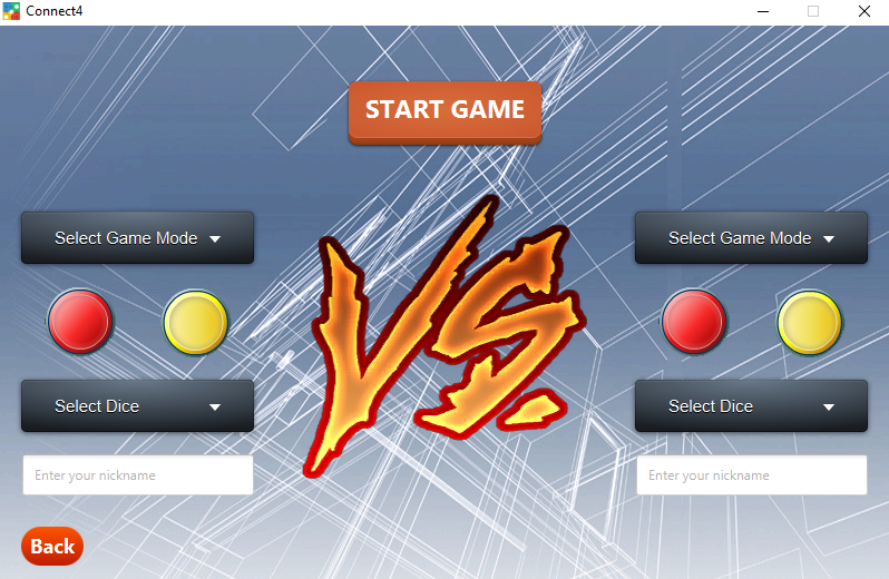 GitHub - yahyehussein/connect4: Two-player connection game in which the players first choose a ...