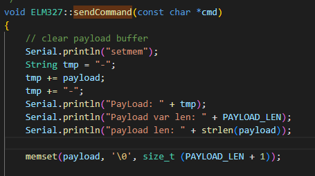 "Guru Meditation Error: Core 1 panic'ed (StoreProhibited)" error when using a function, example ...