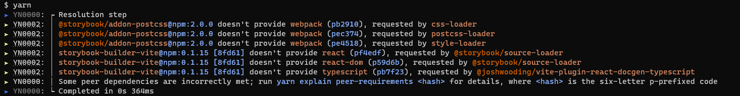 Peer Dependencies Not Exhaustive · Issue 235 · Storybookjsbuilder 