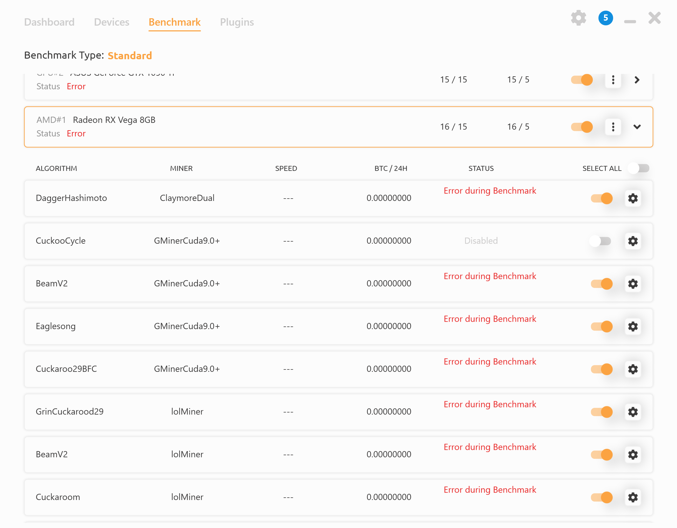 1 GPU stopped but signed as mining - V 3.0.2.0 · Issue #2081 · nicehash/NiceHashMiner · GitHub
