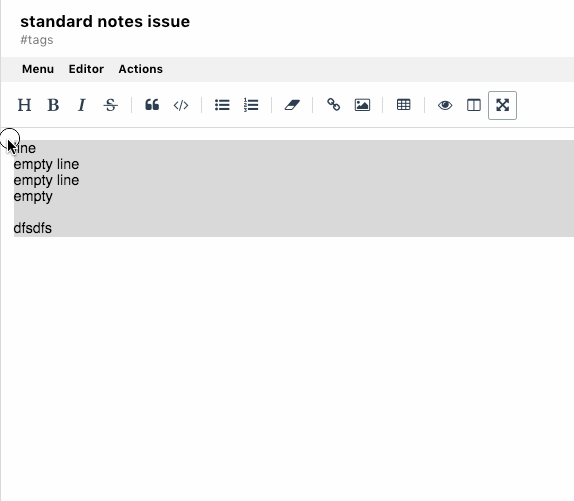 No Cursor on empty line in Advanced Markdown editor in Chrome · Issue ...