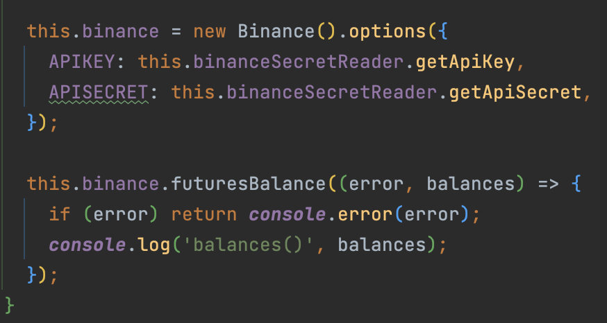 All Future Functions Are Giving Same Error · Issue 888 · Jaggedsoft Node Binance Api · Github