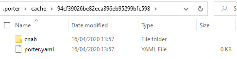 Porter adding empty manifest to cache · Issue #991 · getporter/porter · GitHub