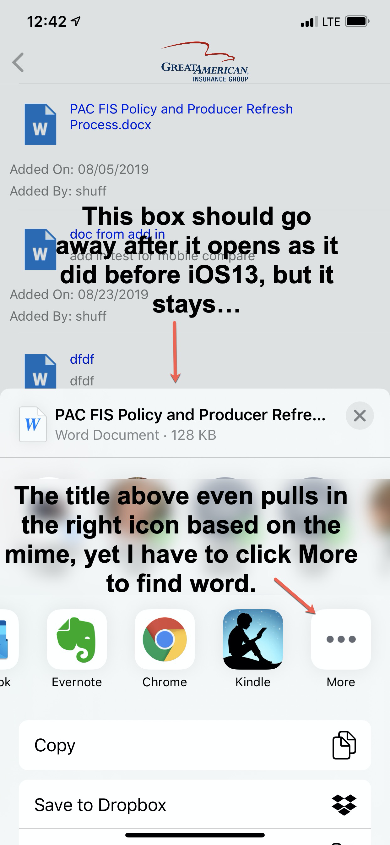 [Bug] ShareFile Not working as expected in iOS · Issue #982 · xamarin/Essentials · GitHub